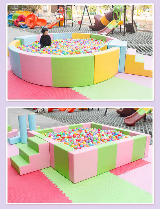 High Quality Customized Kids Ball Pool Colorful Soft Play Ocean Ball ...