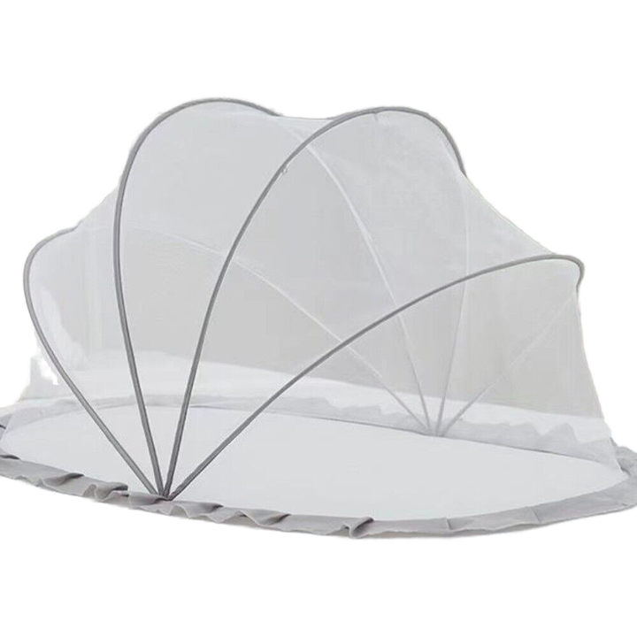 Folding Baby Cot Mosquito Net Lovely Polyester Fabric Umbrella Design ...