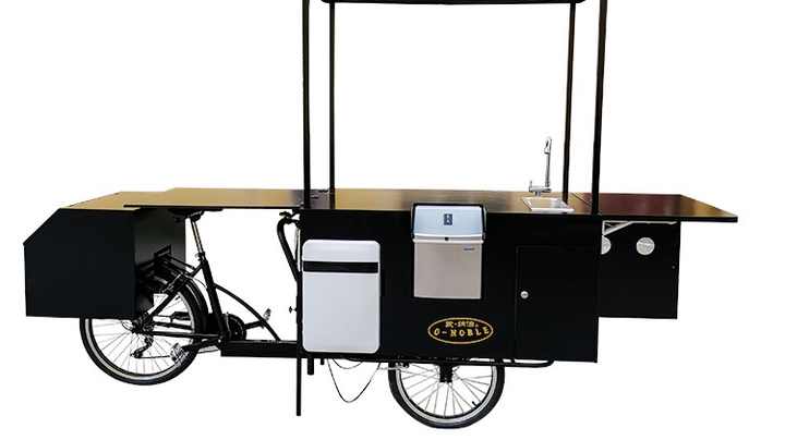 Mobile Coffee Trike - Electric Food Trolley with Style