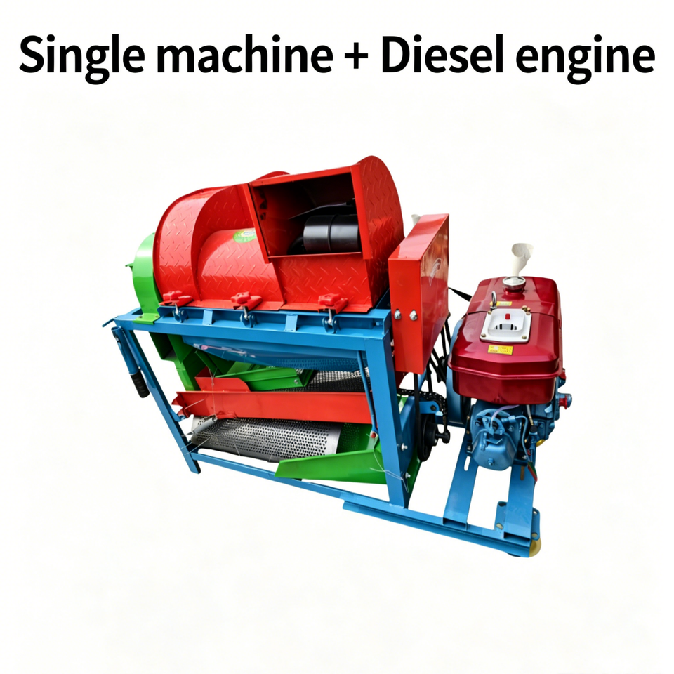 Home Use Multi-purpose Threshing Machine, Auto Huller Thresher for Corn ...