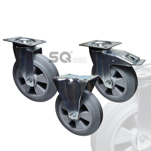 Wholesale 200mm trolley wheel Designed For Quiet And Clean Movements ...