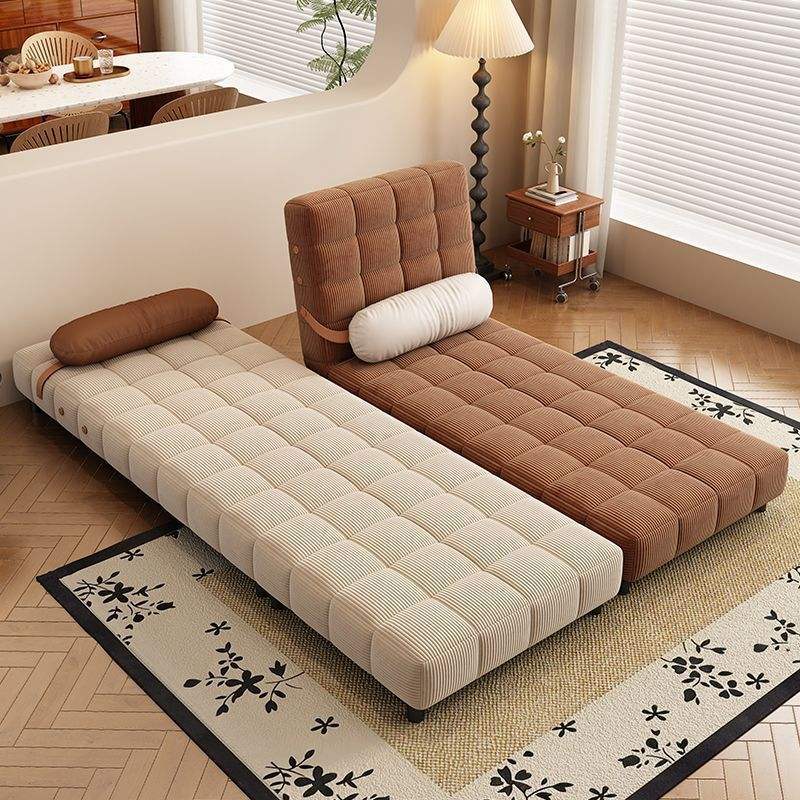 New 2-in-1 Convertible Sofa Bed | Cream Vintage, Foldable, Sit & Lie ...