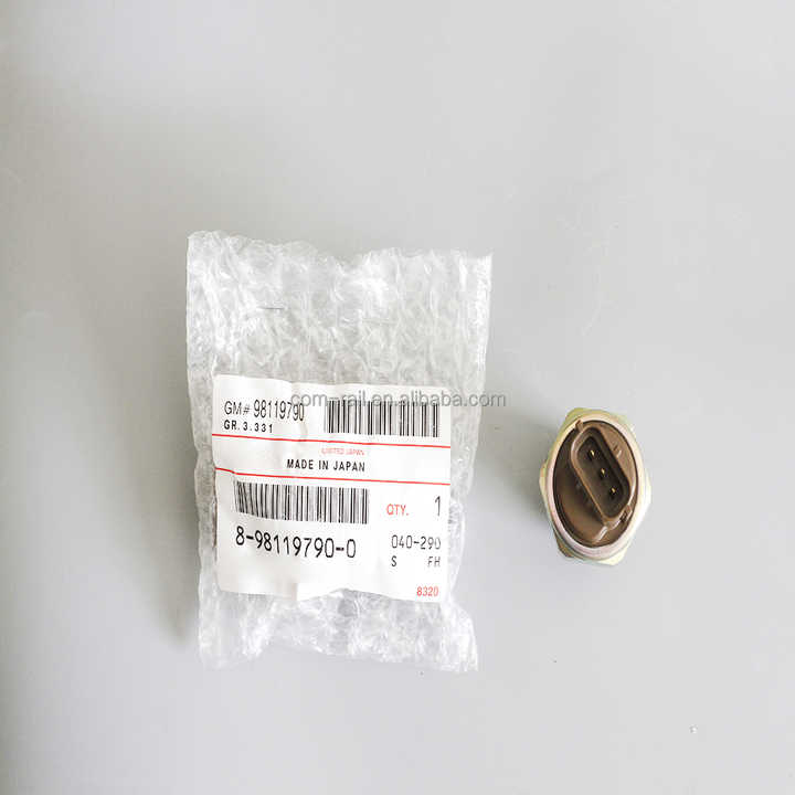 Genuine Fuel Injection High Pressure Sensor 499000-6131 Common Rail ...