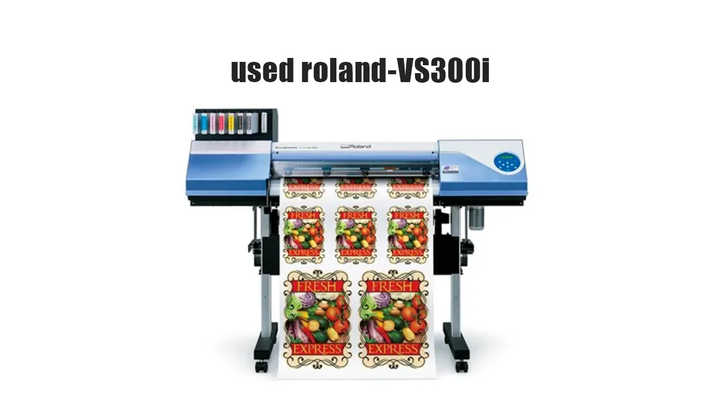 Roland Eco Solvent Printer & Cutter Vs300i for Sticker Printing