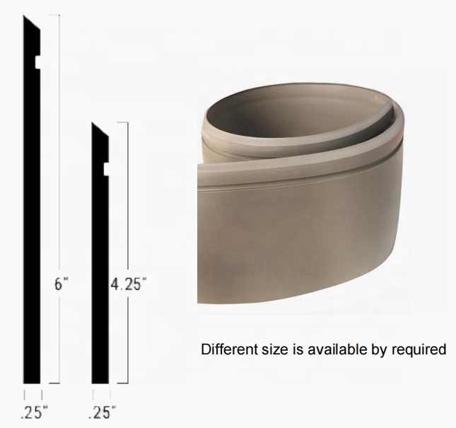 Commercial Rubber Baseboard Wall Cove Base| Alibaba.com