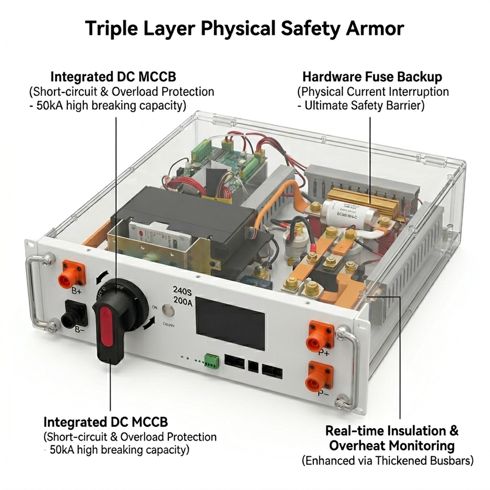 1000V 300A コントロールボックス マスター/スレーブ高電圧HV BMS（C&I エネルギー貯蔵システム用）256S LiFePO4 ...