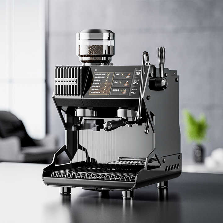 China Coffee Maker Equipment Bean to Cup 3in1 Commercial Espresso ...