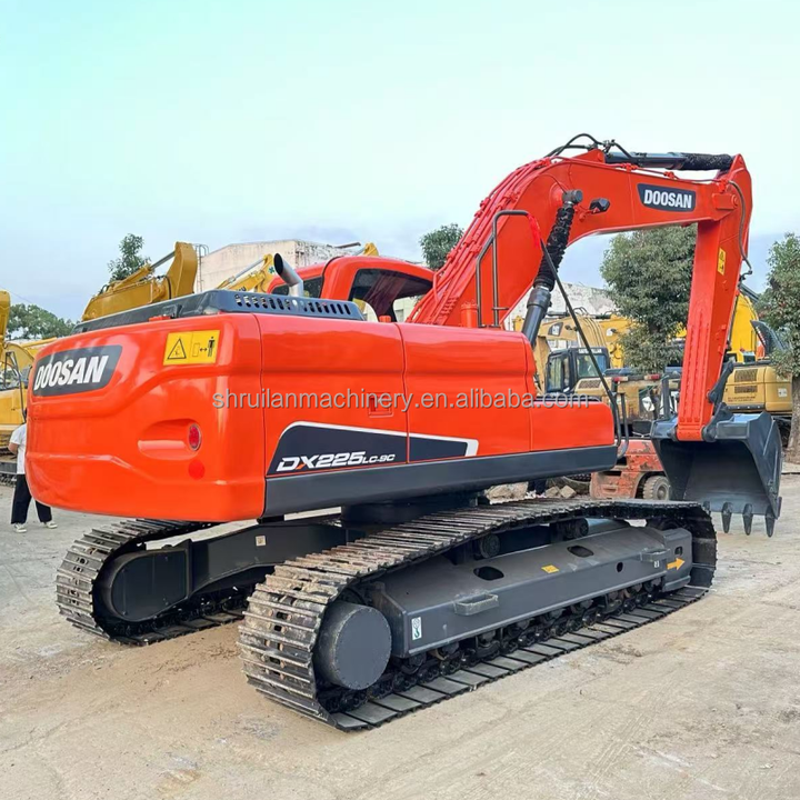 Original Excavator DOOSAN DX225LC DX225 225 LCA 22ton Used Construction & Building Machinery ...