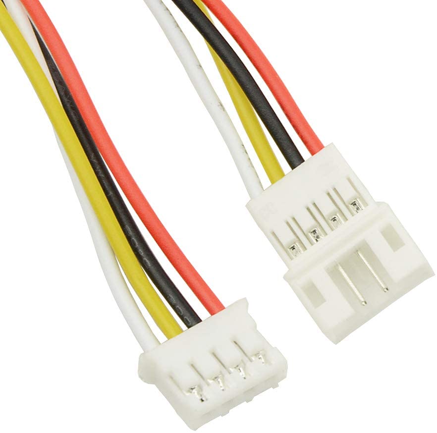 JST XH2.54 4 -Pin Male and female wire connector