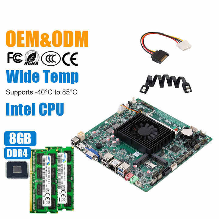 DC_IN Triple Displays Motherboard - 4TH 5TH GEN Core I3 I5 I7