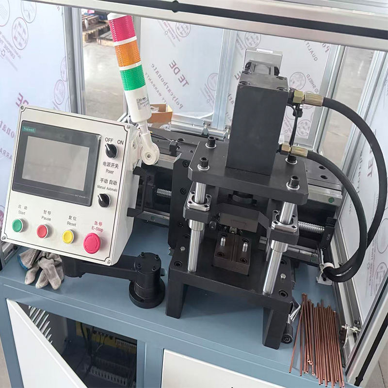 Hydraulic Semi-automatic Metal Pipe End Flaring and Shrinking Forming ...