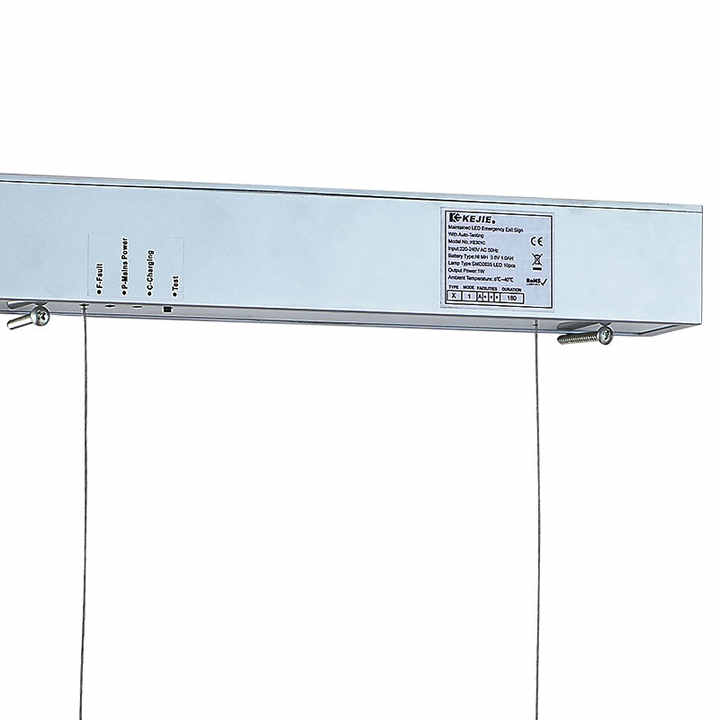 Universal Ceiling Mounting LED Exit Sign Emergency Light Fire Safety ...