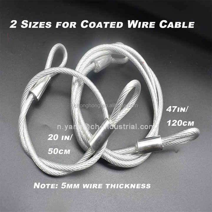 Secure with Confidence - Durable Galvanized Steel Wire Rope Sling