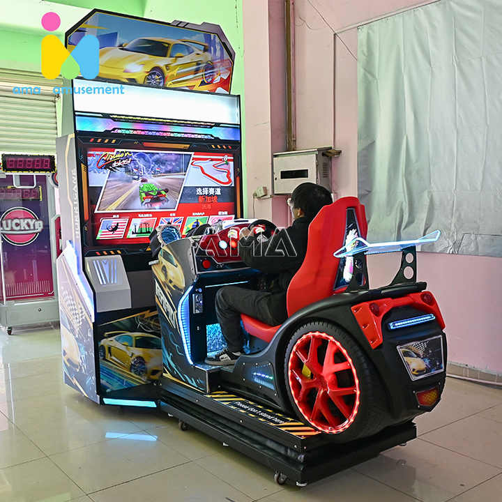 AMA High Quality Coin-Operated Racing Game 55 Metal & Plastic LCD ...