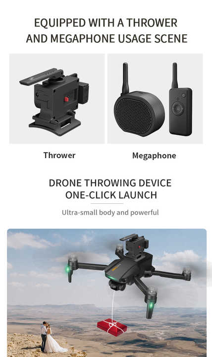 M10 Obstacle Avoidance Remote Control Drone - 5km Range