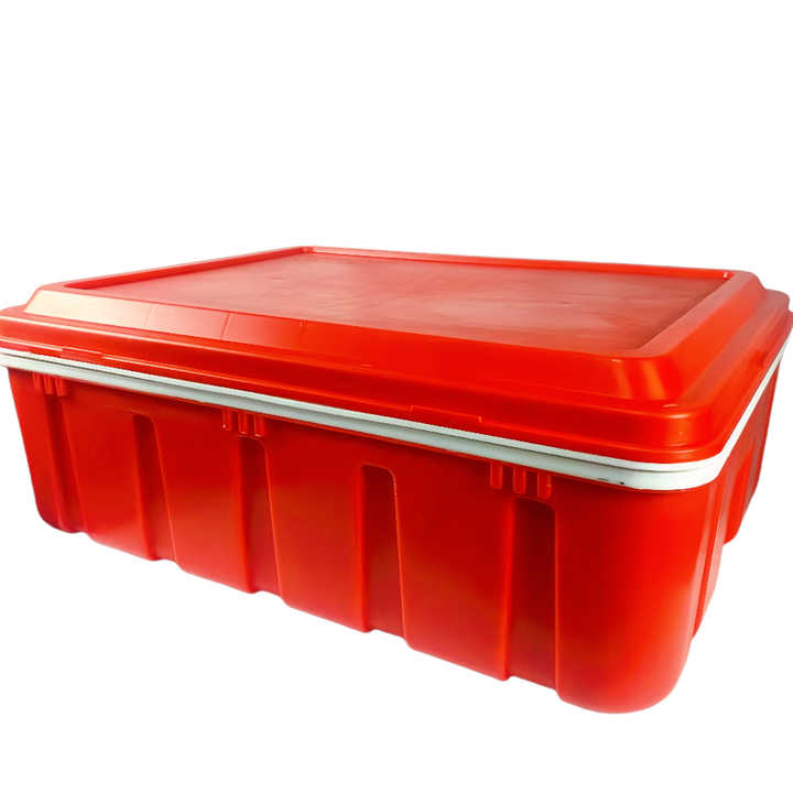 70L PP Injection Molded Cooling Box with Lid, 70 Liter Capacity for GN ...