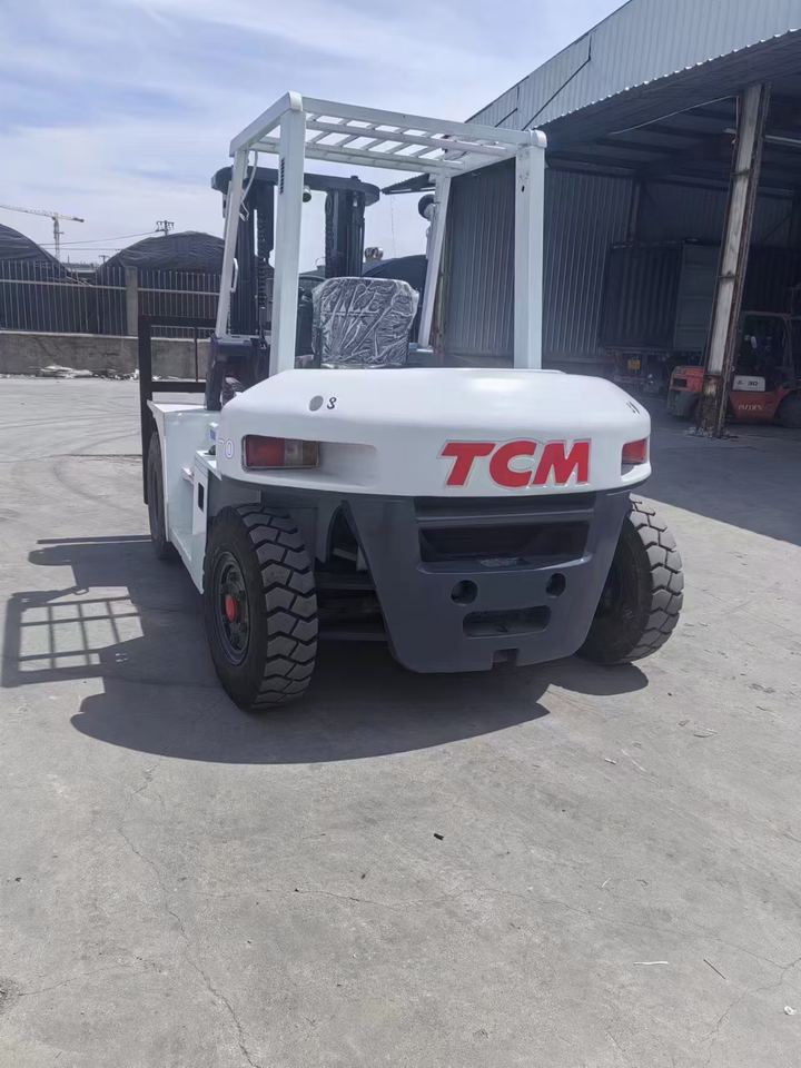 Used TCM 7 Ton Forklift Lift 3 Meters TCM FD70 Used 10ton Forklift ...