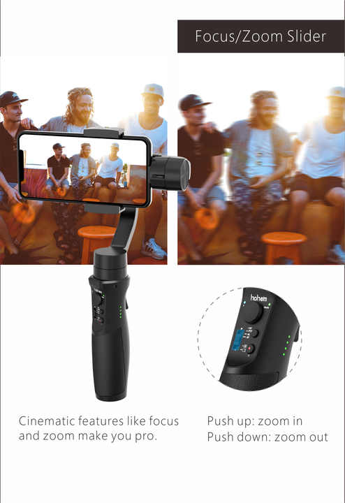 Gimbal 3 Axis Gimbal Stabilizer - Portable Handheld Stabilizer