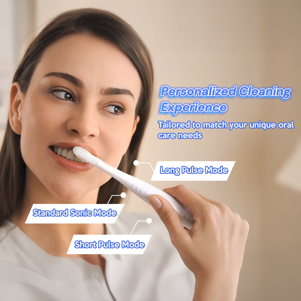 SonicPump Electric Toothbrush – Battery Operated with Built-in ...