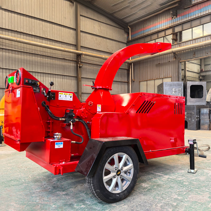 Diesel Wood Crusher Machine Botomos Diesel Engine Heavy Duty Wood ...