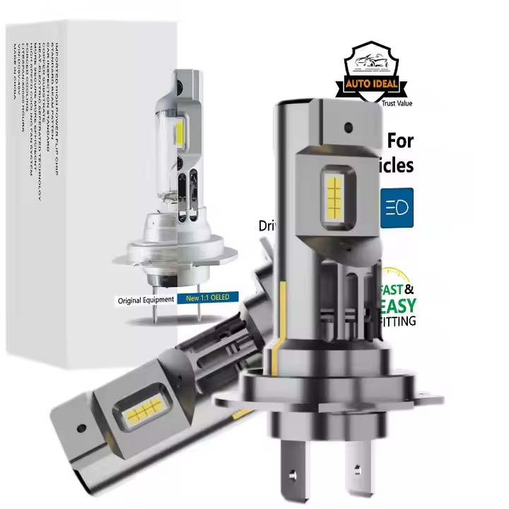 Factory Direct 12V H11 H7 LED Headlight Super Bright 1:1 Spotlight with ...