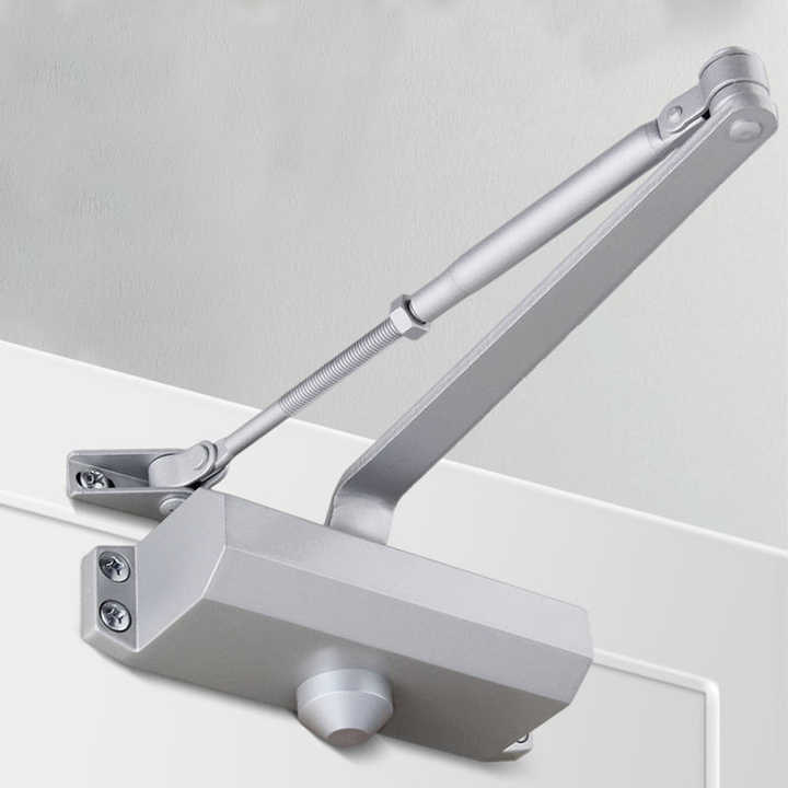 Heavy Duty Automatic Door Latch Closer Adjustable Slim Profile Self ...