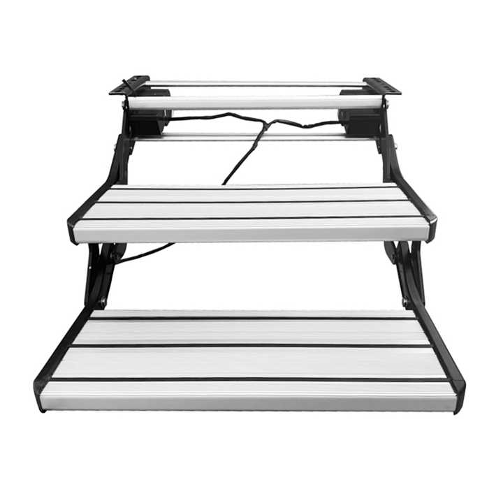 Caravan Folding Double Steps of Campervan Camping Vehicle with Led ...