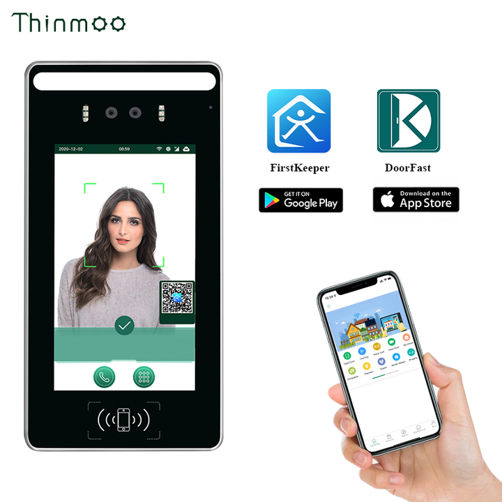 Thinmoo Biometric AI Face Recognition Time Attendance