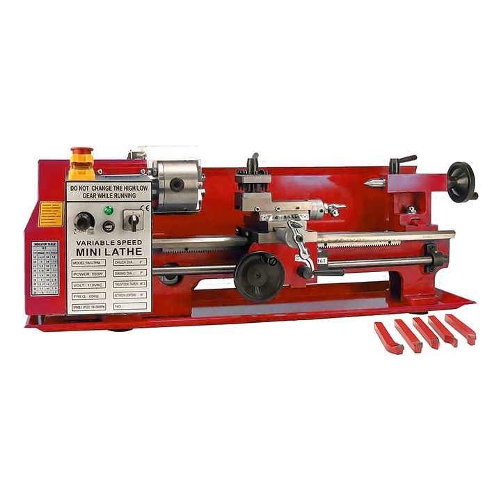 High Precision 7x14 Mini Lathe - Automatic & Versatile