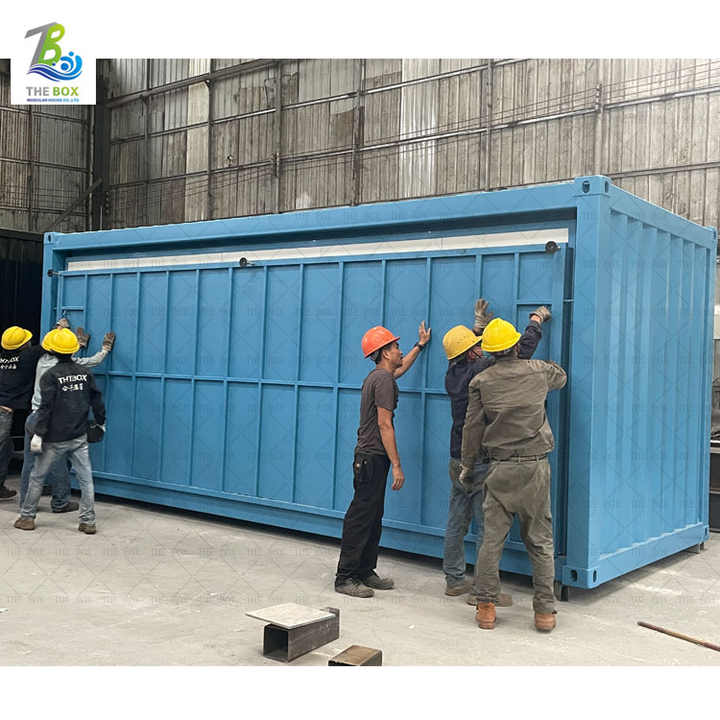 Push-Out Shipping Container Office Portable House Module Foldable ...