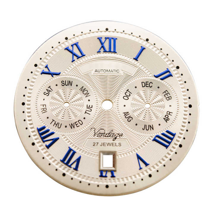 High-end Watch Parts - Elegant Dial with Calendar Window