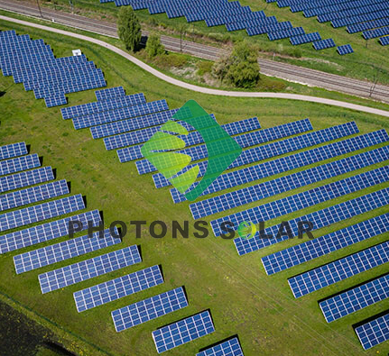 PHOTONS Solar farm mounting bracket PV mounting structures solar ground ...