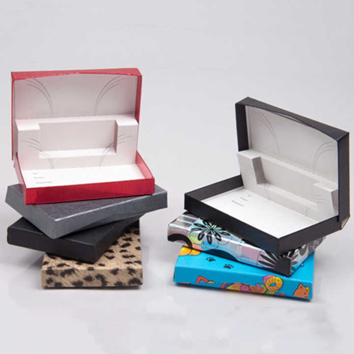 Custom Luxury Paper Cardboard Wedding Card Box NFC Packaging