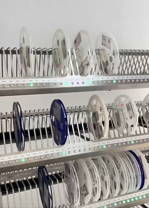 Smart Storage for PCB SMT Lighting - Intelligent Reel Shelves