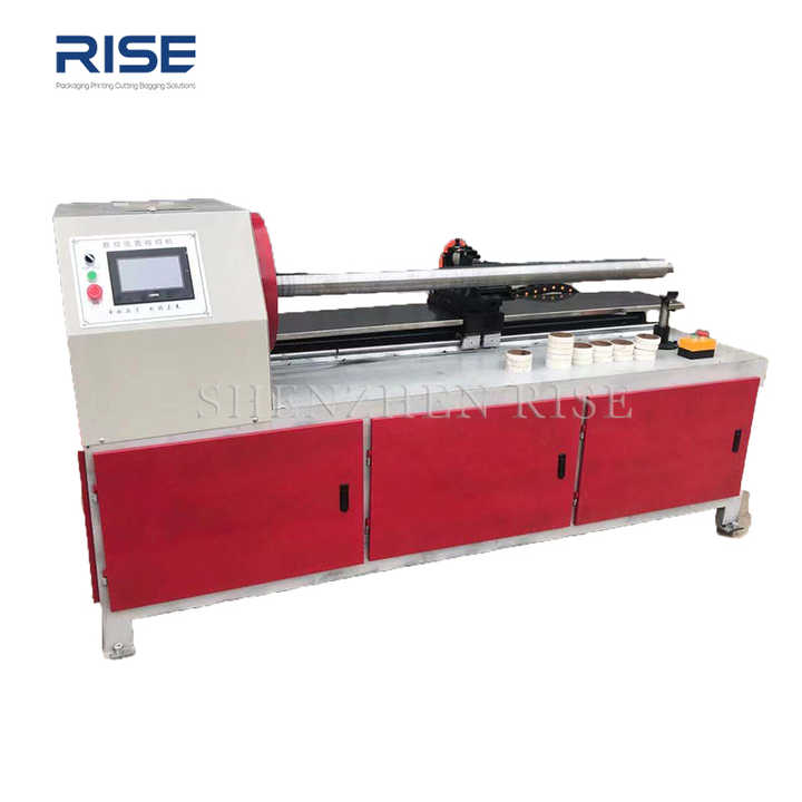 Simi-Automatic Customized Cardboard Paper Core Cutter Paper Tube ...