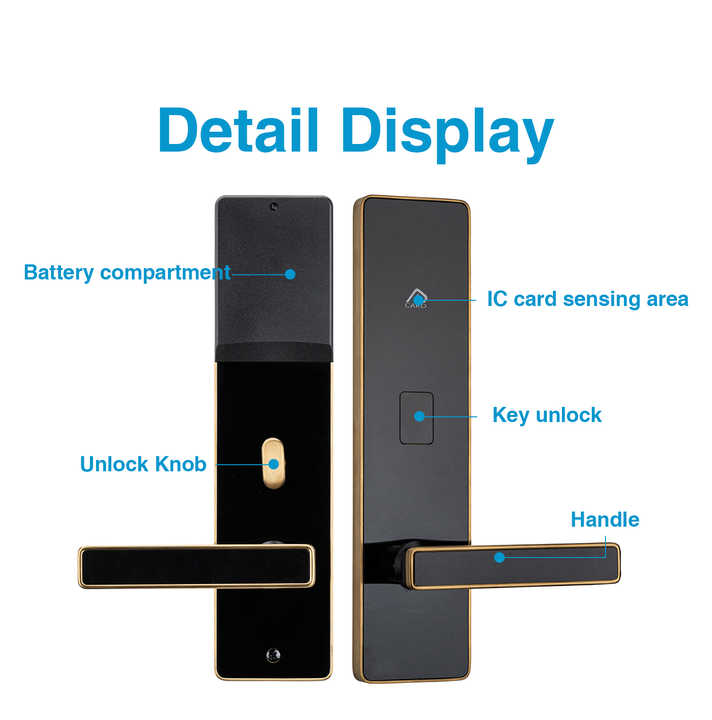 M1 Card Electronic Key Access Control Rfid Hotel Door Card Lock Key ...