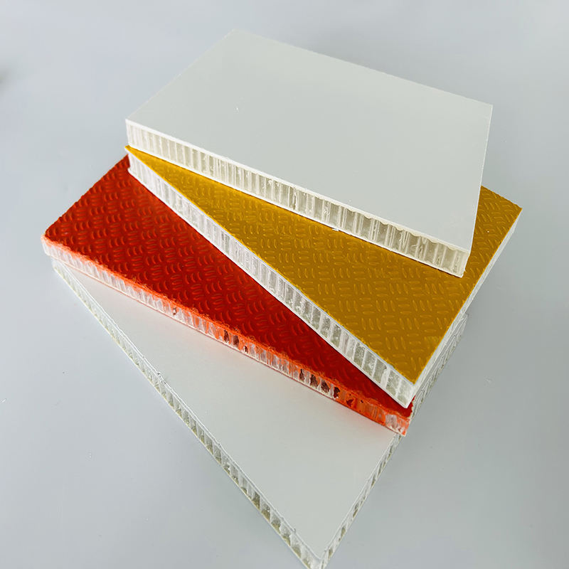 High Strength Lightweight GFRP Composite Panels Fiberglass PP Honeycomb ...