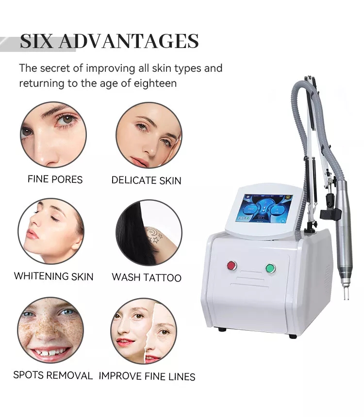 Laser Skin Rejuvenation Machine For Acne Treatment, Dark Circles ...
