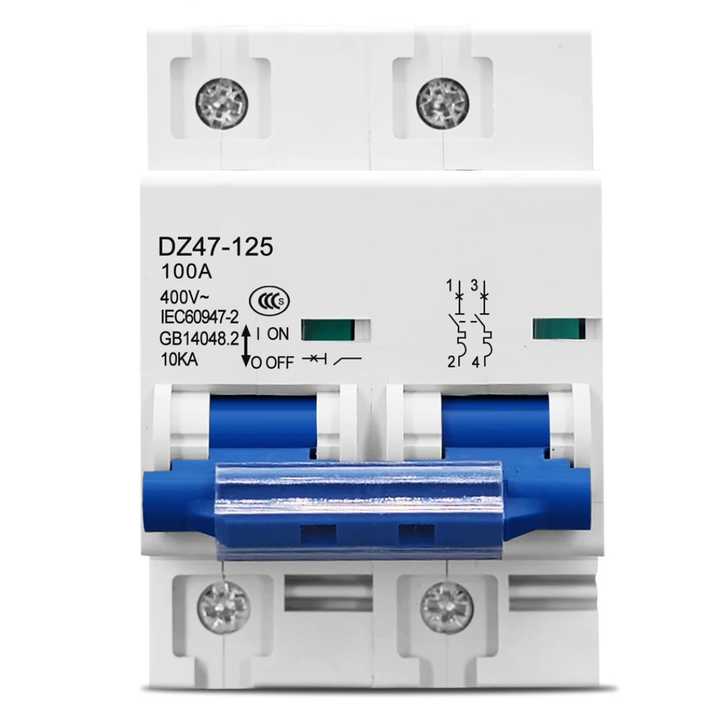 DZ47-100 DZ47-125 NC125H Mini Circuit Breakers - Reliable Mcbs