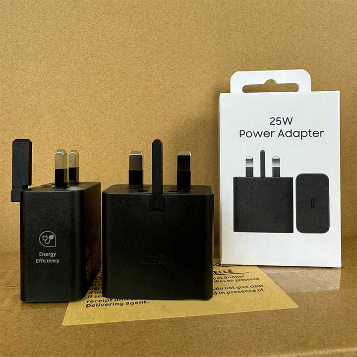 25W Power Adapter for Samsung S23 - Fast Charging Solution