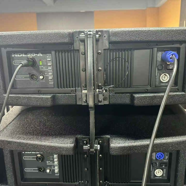 SAWA HDL 20A Dual 10 inch active speaker two-way rcf line array speakers pro speakers ...