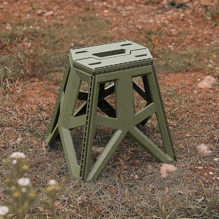 IRONDONKEY Outdoor Portable Folding Stool - Perfect for Camping