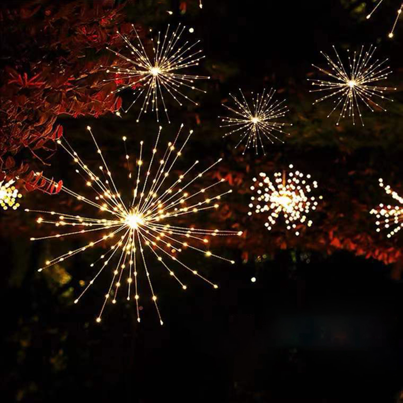 DM23073 Hanging Firework LED string light-Taizhou Deco-Maker Arts and ...