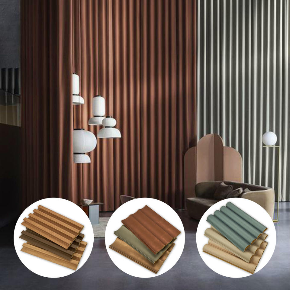 High Quality Fluted Wall Panel Indoor Easily Clean No Irritating Odor ...