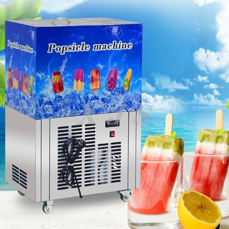 Commercial Ice Pop Vending Machine Lolly Popsicle Ice Cream Making ...
