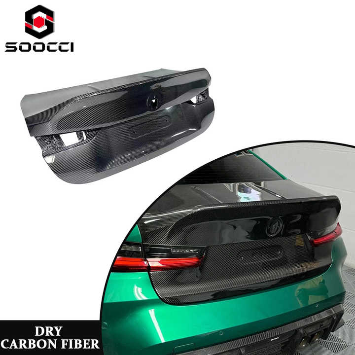 CSL Style Dry Carbon Fiber Trunk for BMW G80 M3 G82 G83 M4