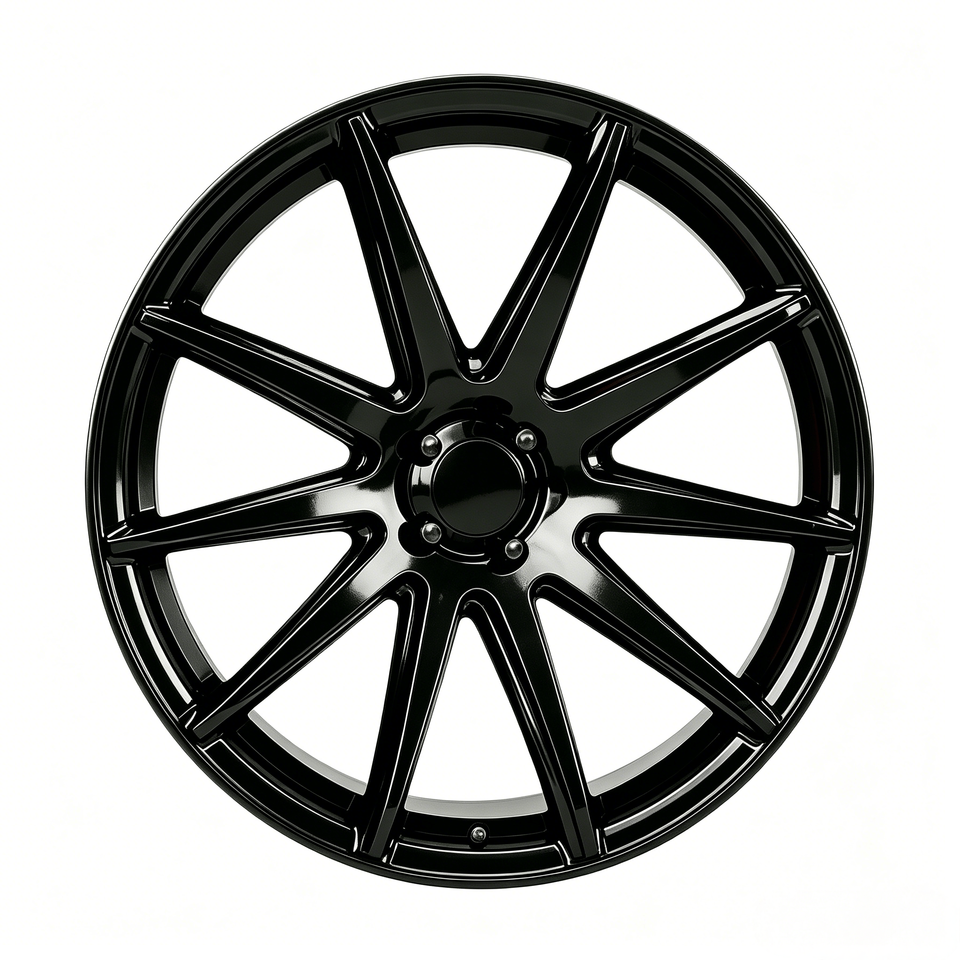High Performance Forged Alloy Wheels Gloss Black 17-24 Inch Custom Rims ...