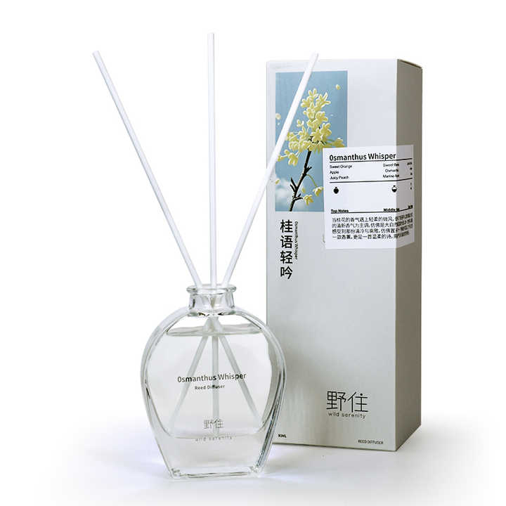 80ml Heart Shape Luxury Fiber Stick Custom Home Use New Fragrance Diffusor Natural Essential Oil ...