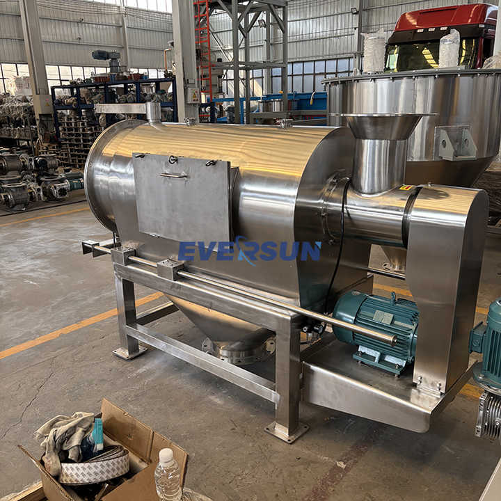 Horizontal Air Screen Stainless Steel Centrifugal Sifter