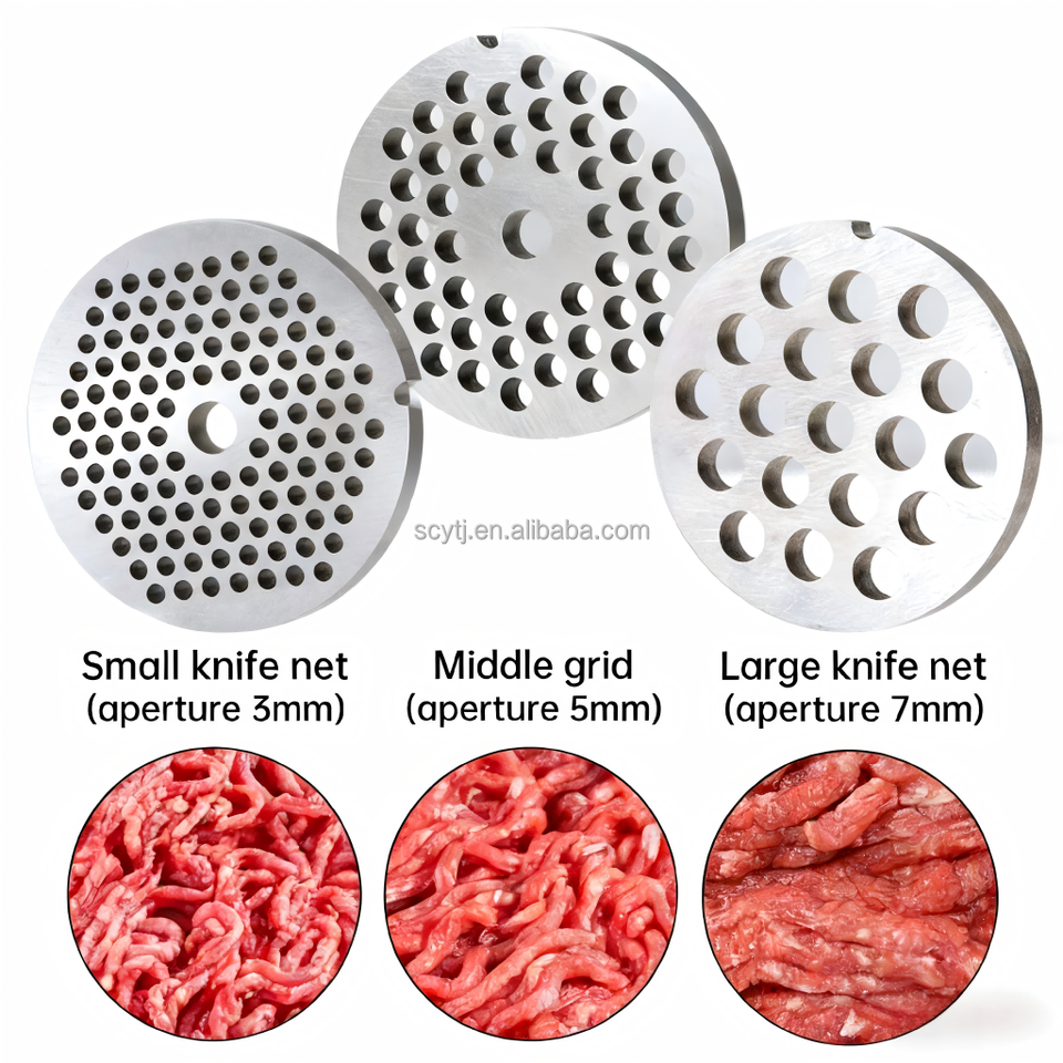 Heavy Duty Electric Meat Grinder Touch Control Food Grade ABS Housing ...